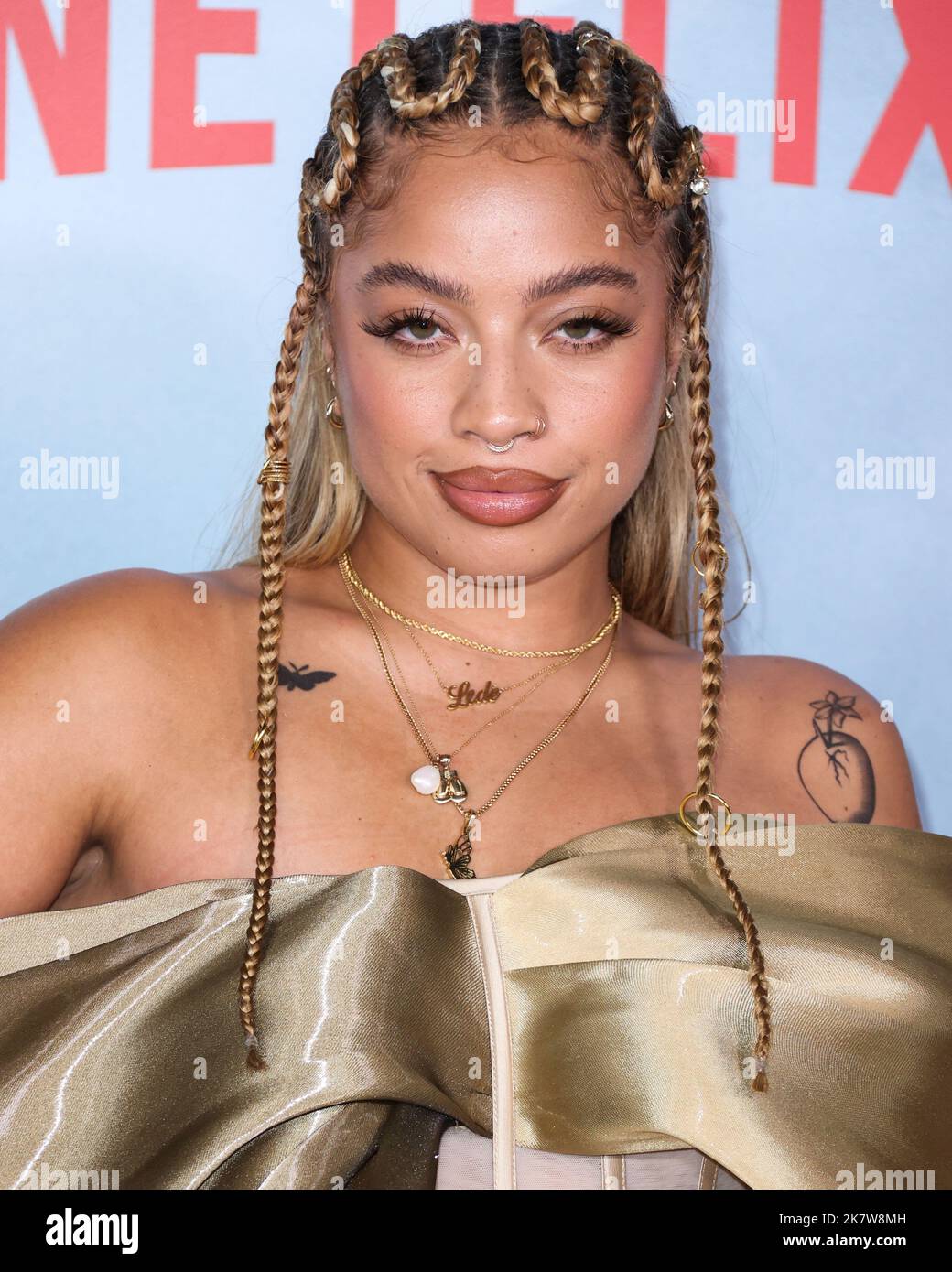 WESTWOOD, LOS ANGELES, CALIFORNIA, USA - OCTOBER 18: American singer ...