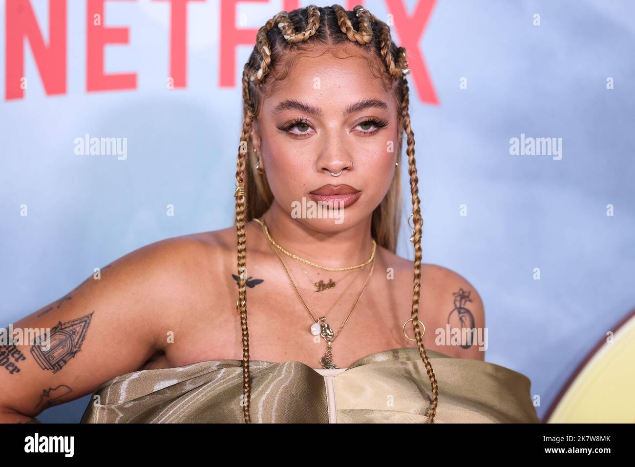WESTWOOD, LOS ANGELES, CALIFORNIA, USA - OCTOBER 18: American singer ...