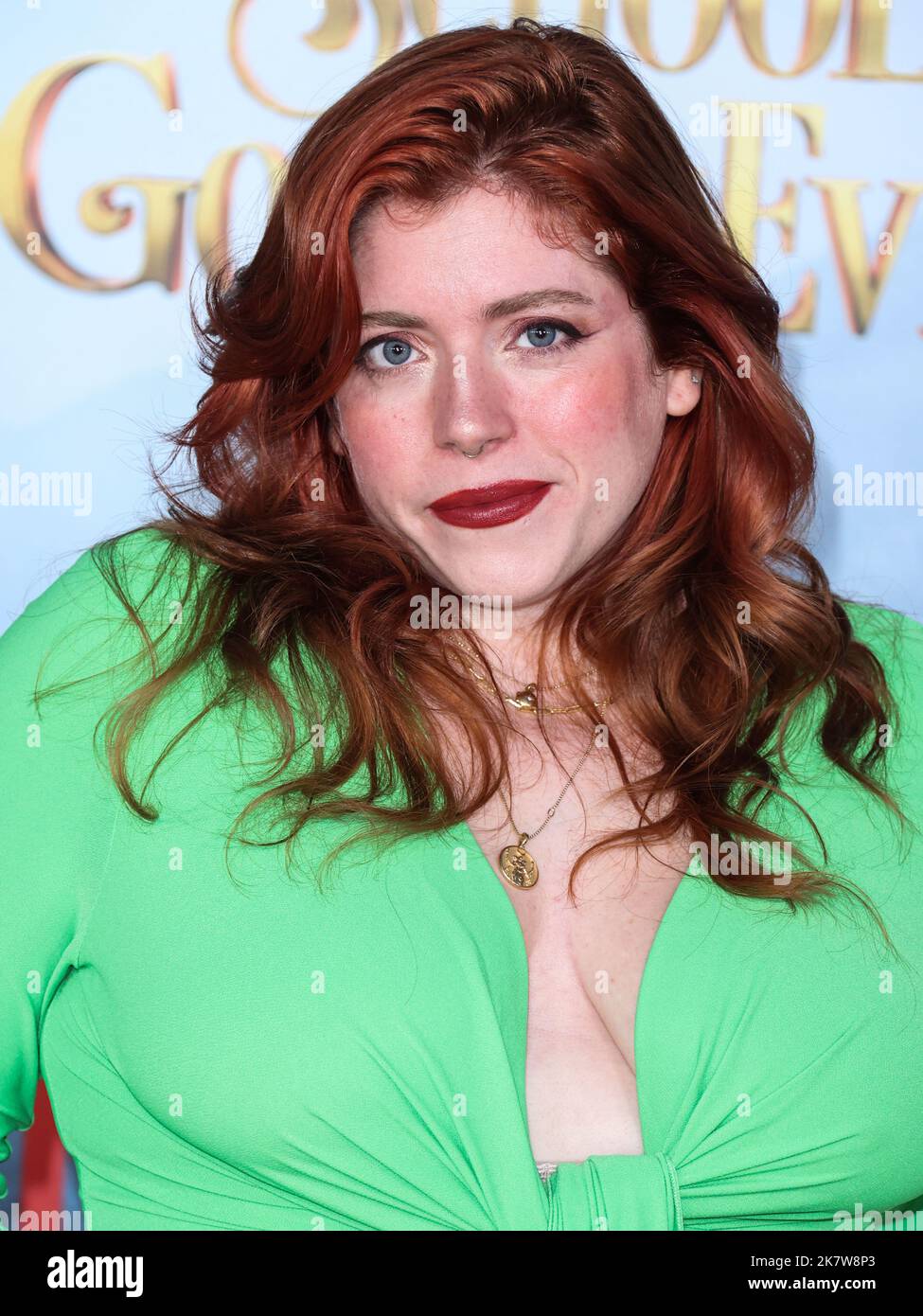 WESTWOOD, LOS ANGELES, CALIFORNIA, USA - OCTOBER 18: Megan Cruz arrives ...