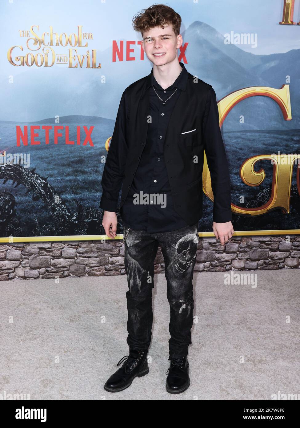 WESTWOOD, LOS ANGELES, CALIFORNIA, USA - OCTOBER 18: Merrick Hanna ...