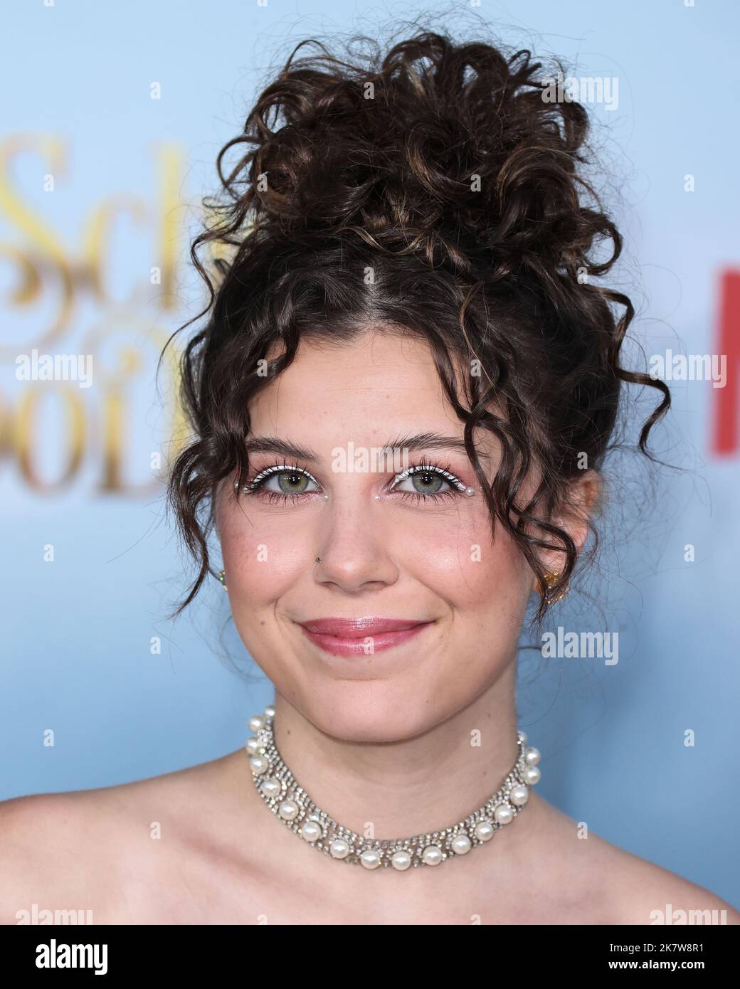 WESTWOOD, LOS ANGELES, CALIFORNIA, USA - OCTOBER 18: Mia Sinclair ...