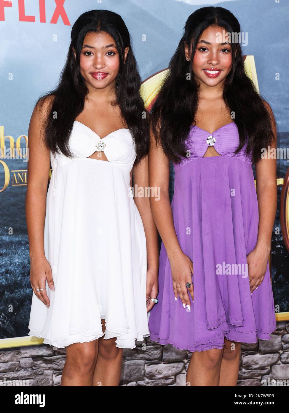 WESTWOOD, LOS ANGELES, CALIFORNIA, USA - OCTOBER 18: Mirabelle Lee and ...