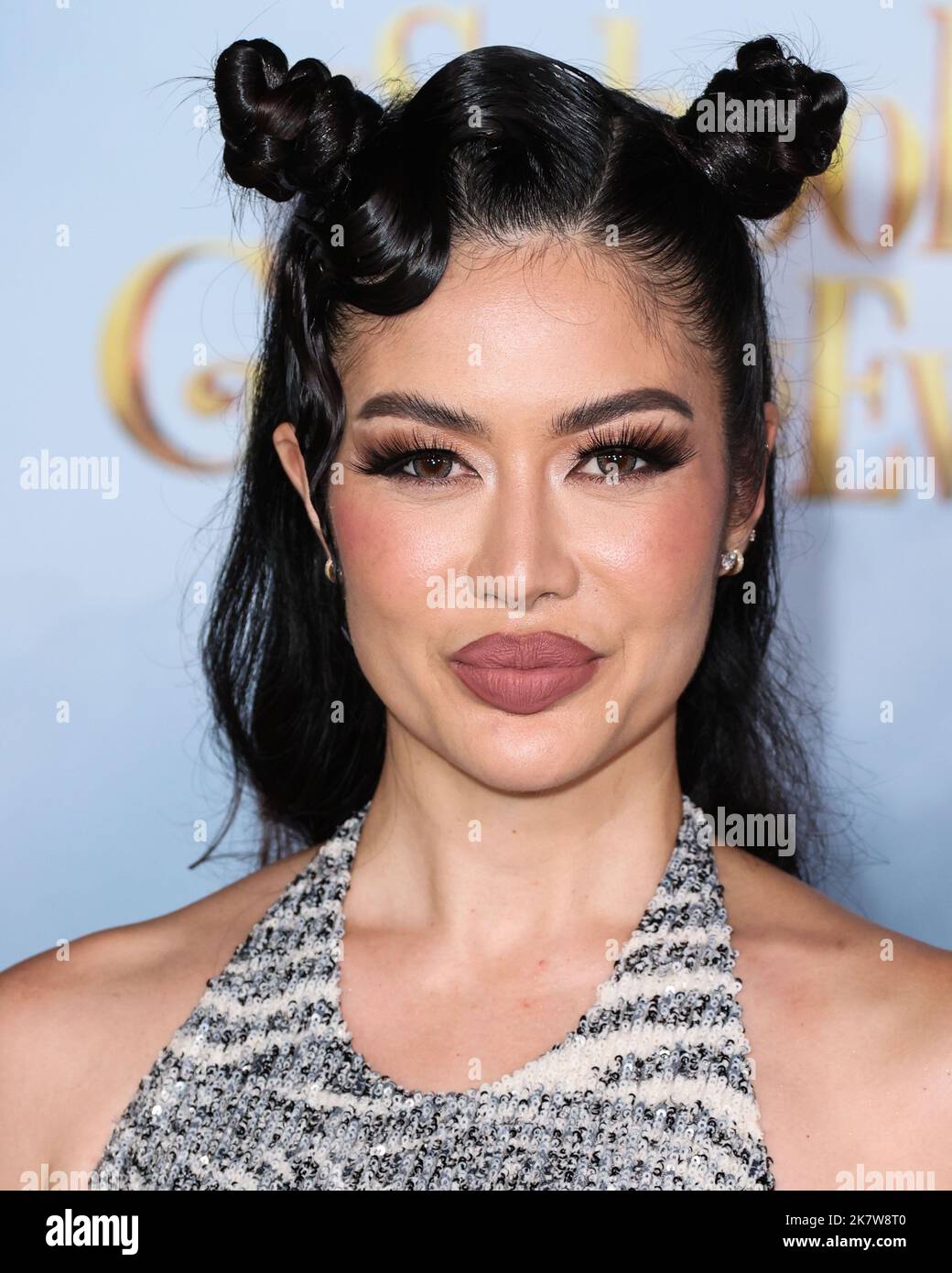 WESTWOOD, LOS ANGELES, CALIFORNIA, USA - OCTOBER 18: American actress Kim Lee arrives at the ...