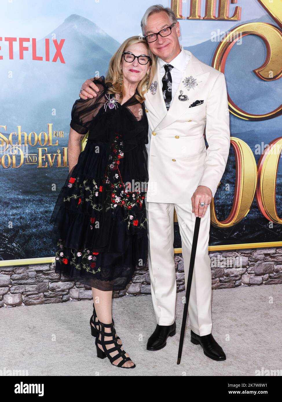 WESTWOOD, LOS ANGELES, CALIFORNIA, USA - OCTOBER 18: Laurie Feig and ...