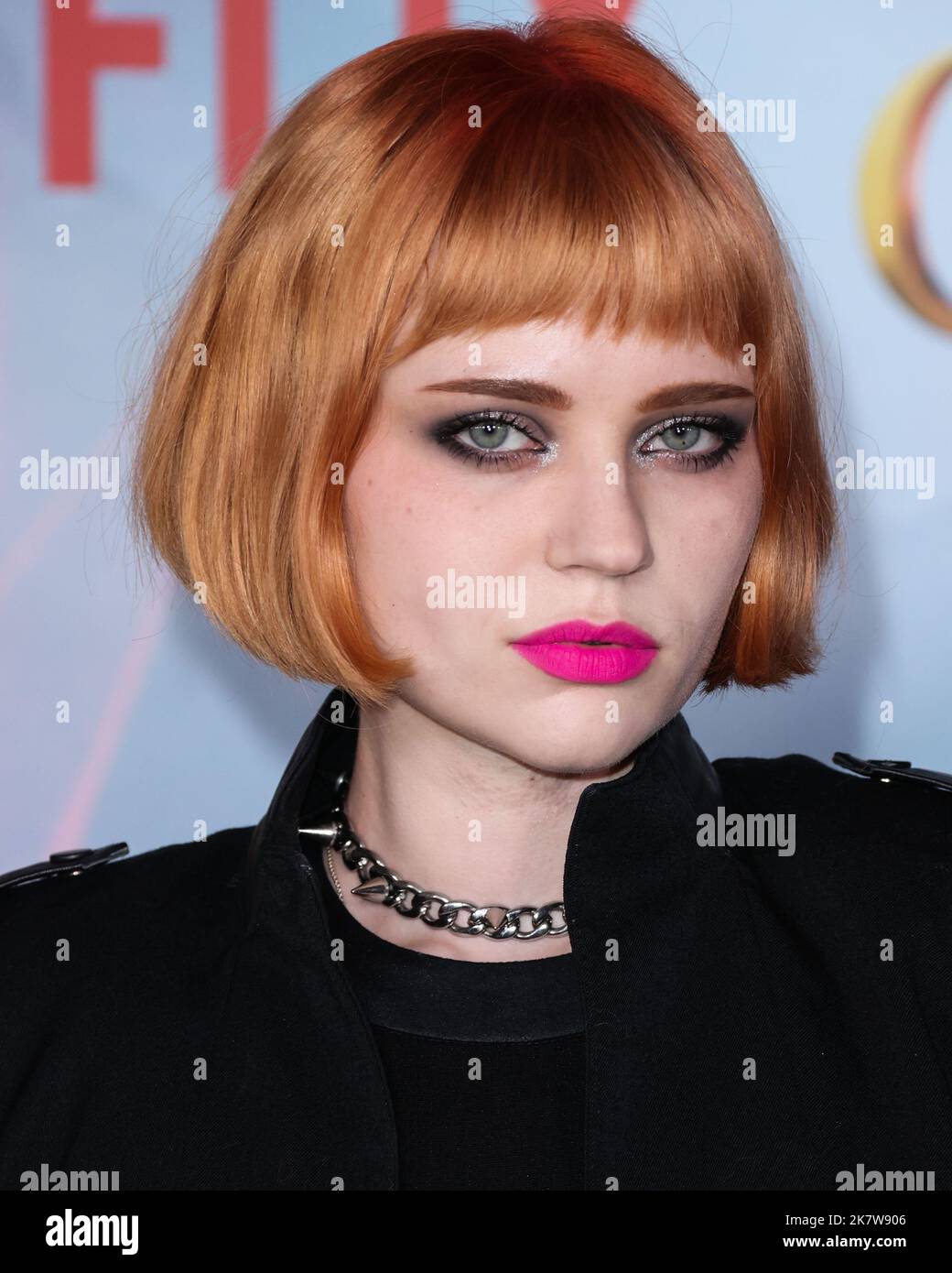 WESTWOOD, LOS ANGELES, CALIFORNIA, USA - OCTOBER 18: Sierra McCormick ...