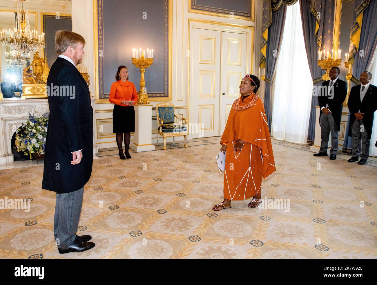 Palace Presentation of the credentials of the Ambassador of the United ...