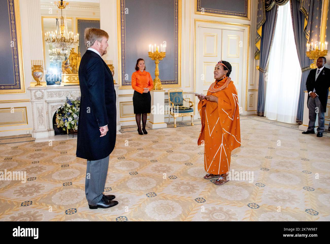 Palace Presentation of the credentials of the Ambassador of the United ...