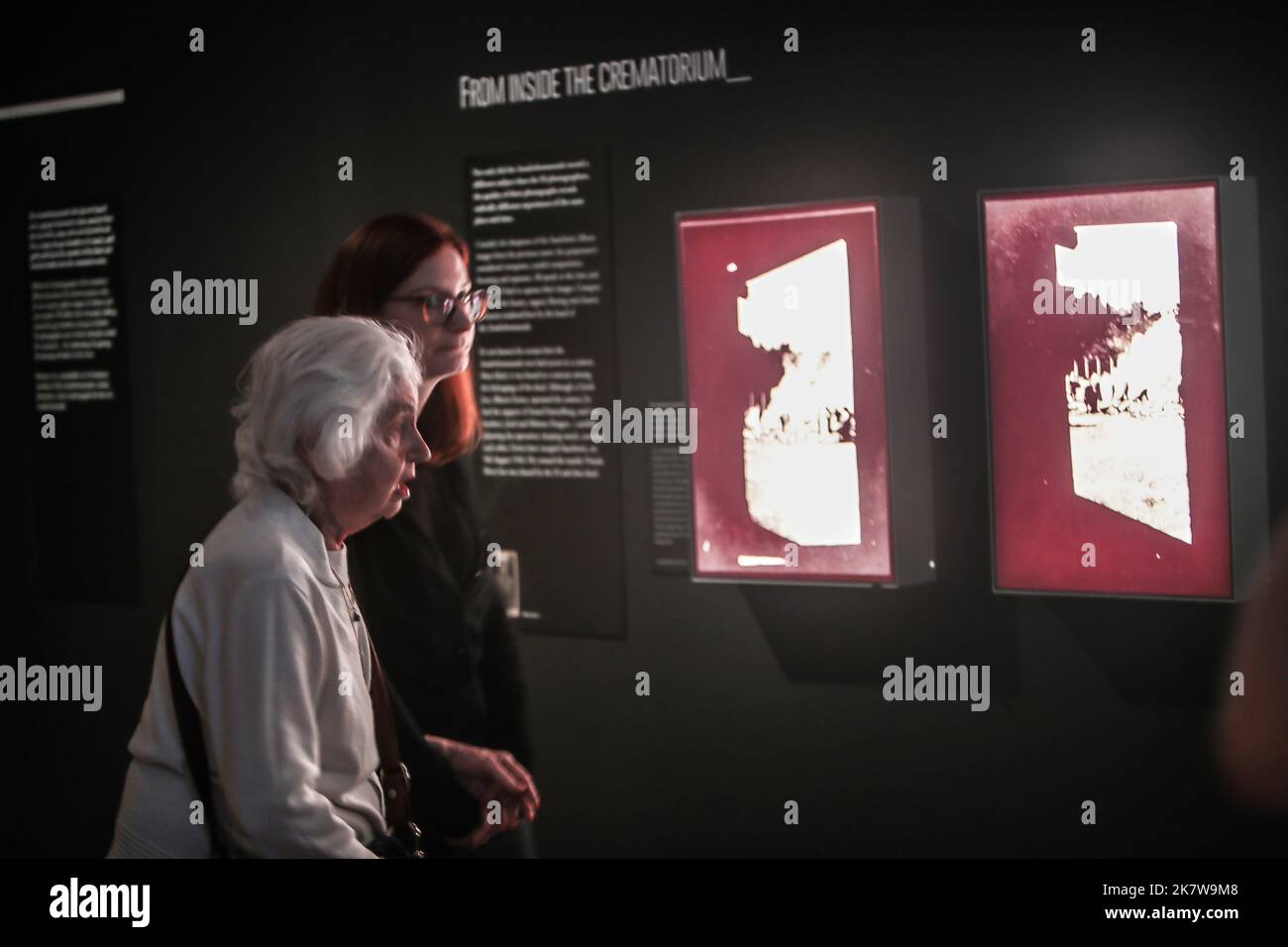 London UK 19 Oct 2022 Renee Salt, Auschwitz survivor at the Seen ...