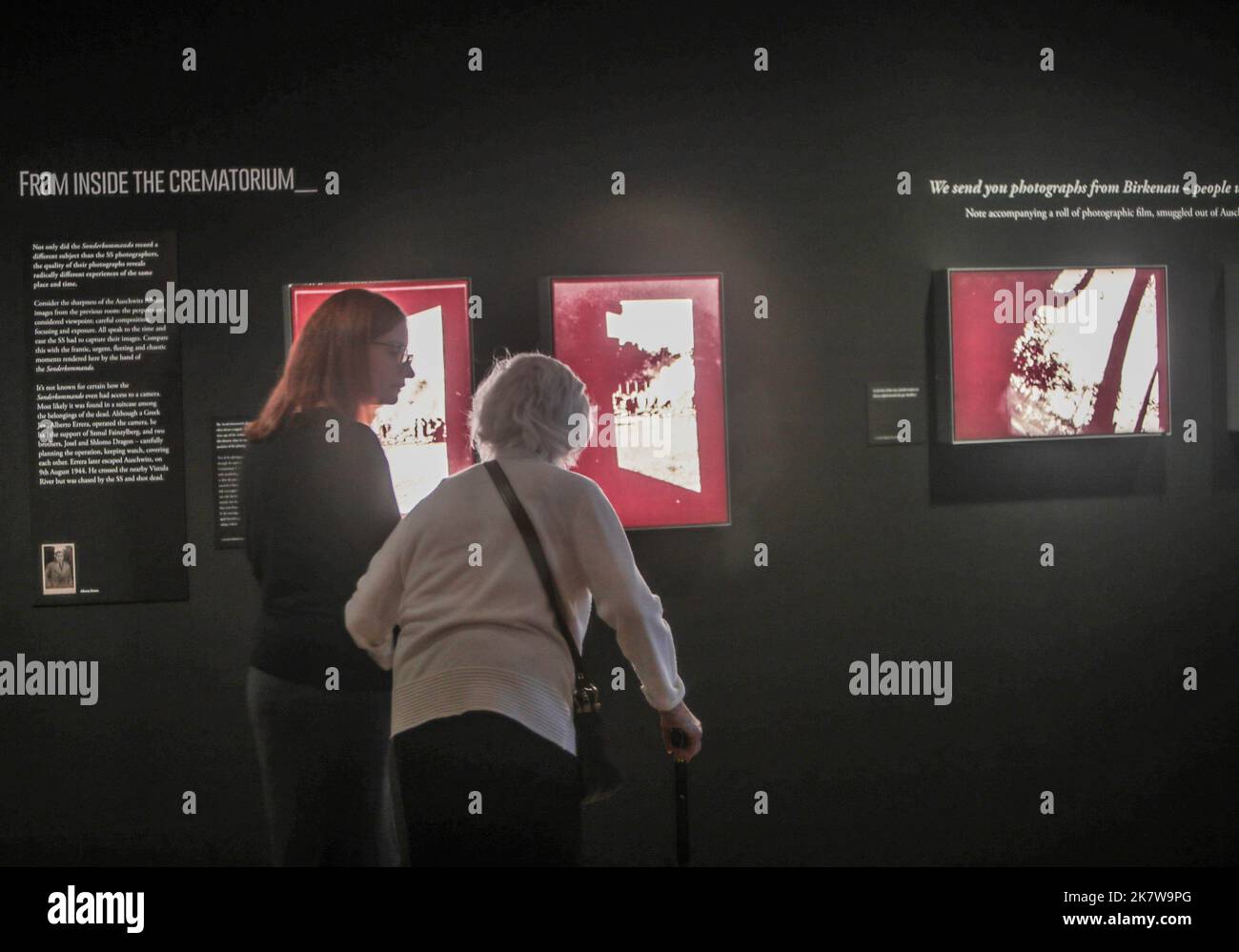 London UK 19 Oct 2022 Renee Salt, Auschwitz survivor at the Seen ...