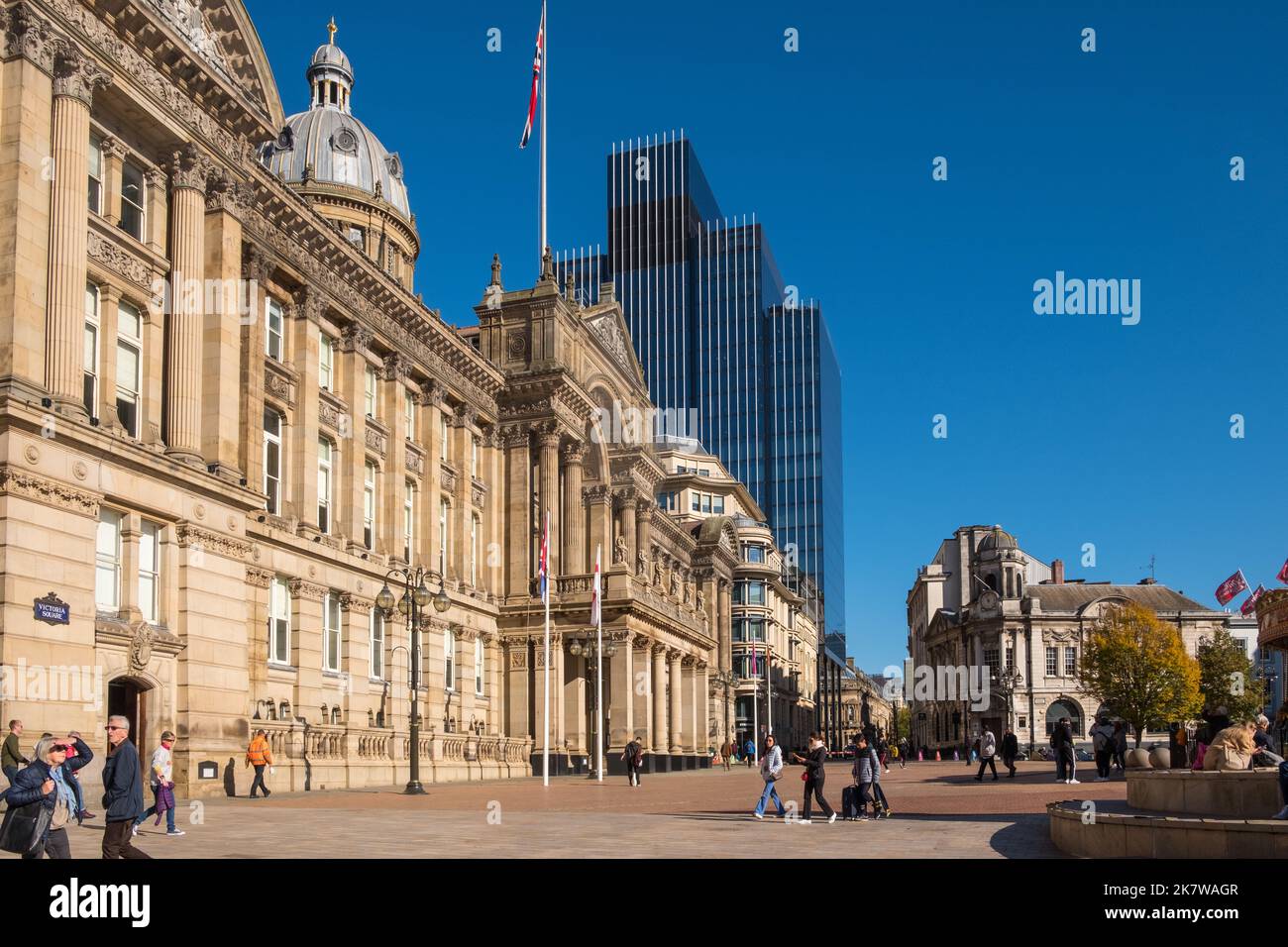 103 Colmore Row new office block viewed from Victoria Square ...