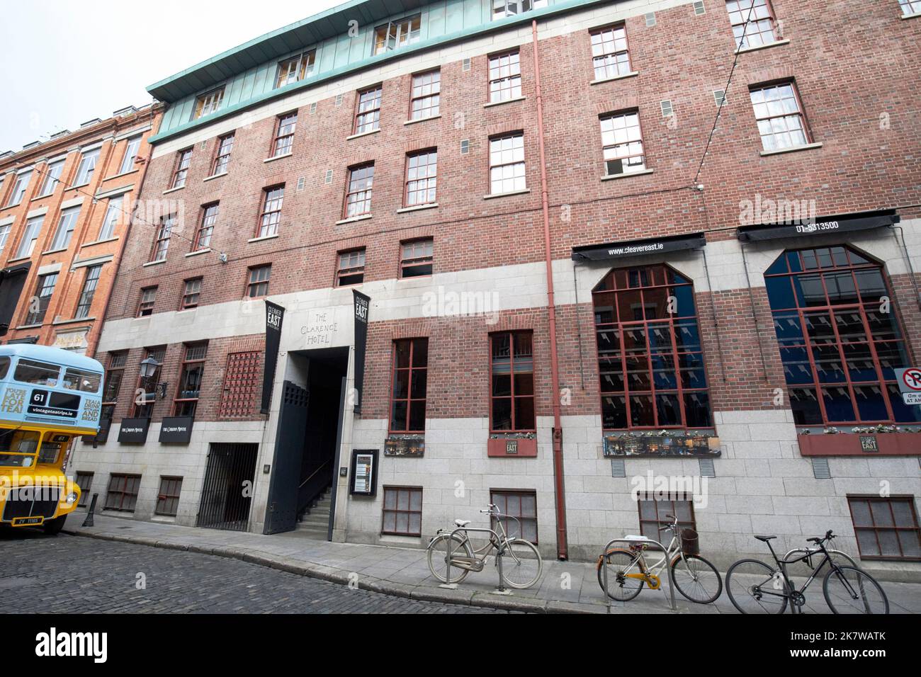 the clarence hotel owned by U2s bono and the edge temple bar dublin ...