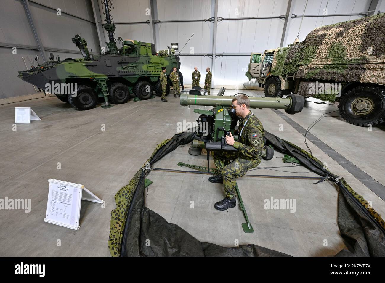 Prague, Czech Republic. 19th Oct, 2022. Future Forces Forum, with ...