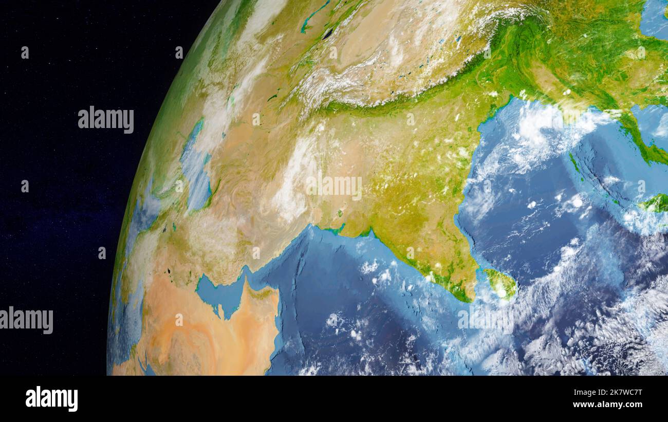 Map india focused hi-res stock photography and images - Alamy