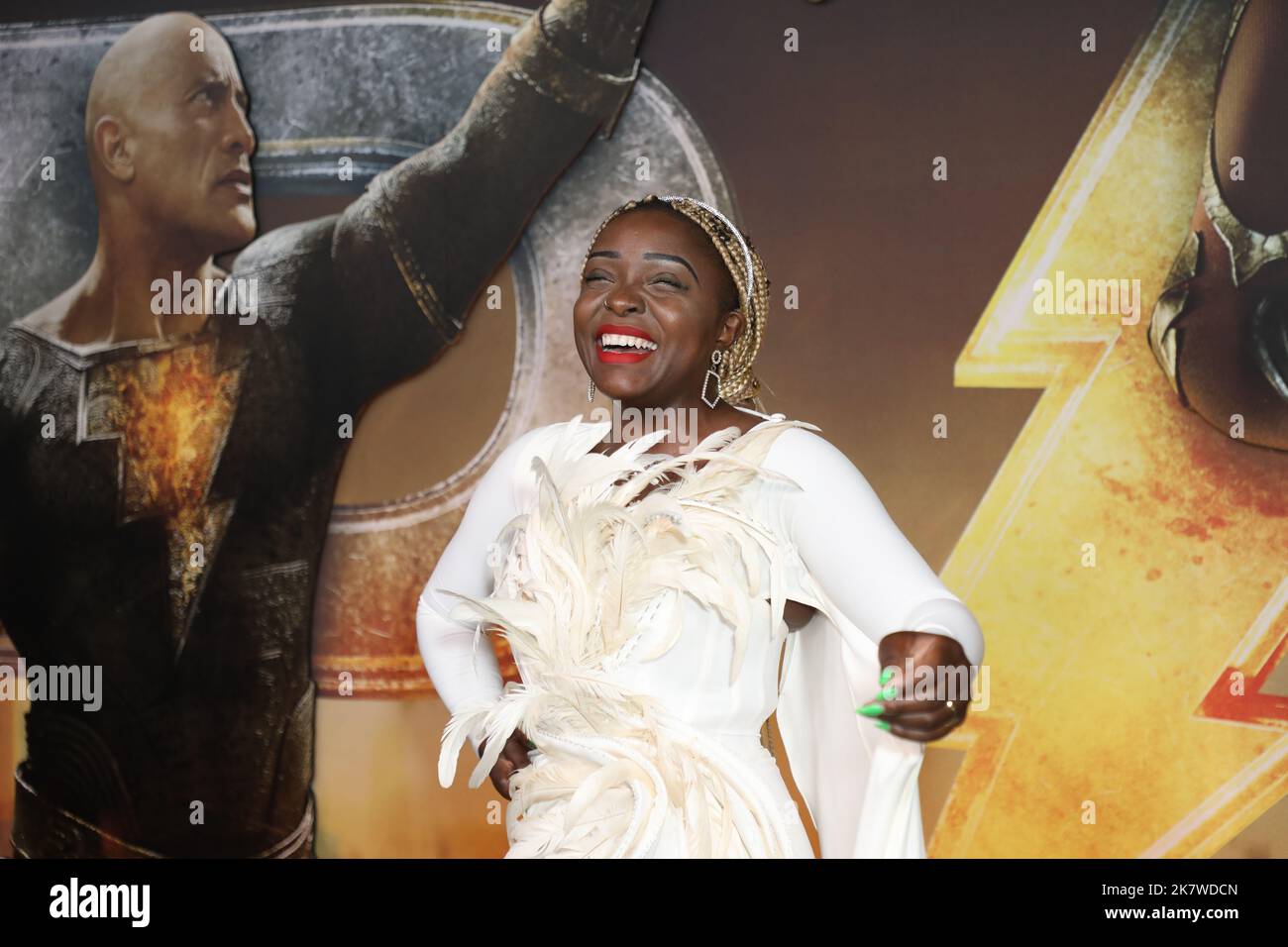Sydney, Australia. 19th October 2022. Suzan Mutesi arrives on the red ...