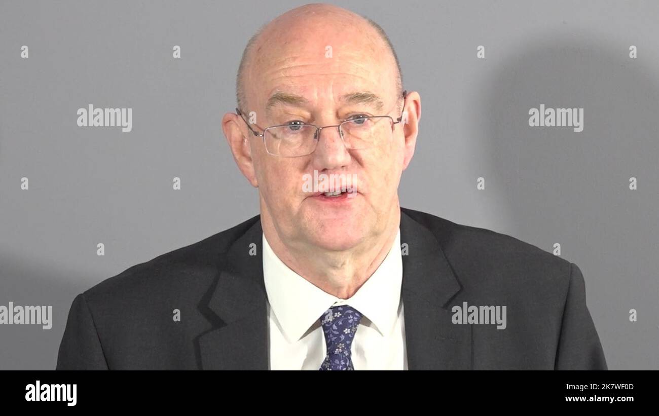 Dr Bill Kirkup during a press conference at the Wards Hotel in ...