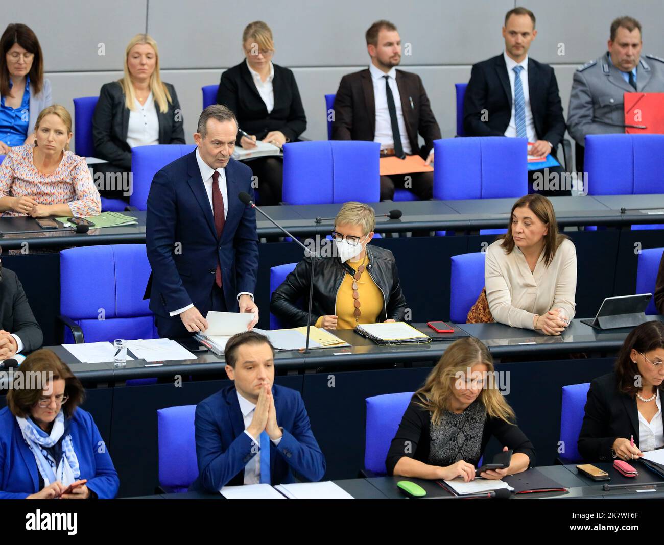 Berlin, Germany. 19th Oct, 2022. Dr. Volker Wissing, the German Federal ...