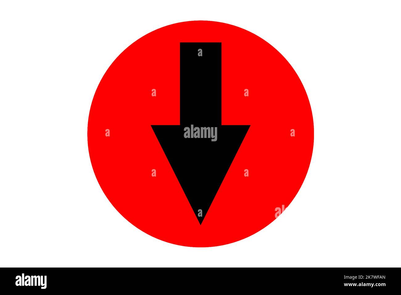 A Download Icon Install Symbol Modern Simple Flat Illustration Web Site ...