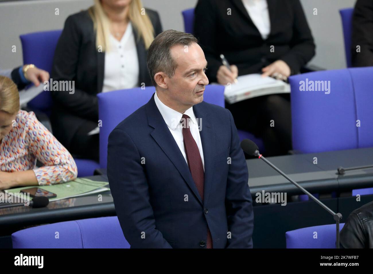 Berlin, Germany. 19th Oct, 2022. Dr. Volker Wissing, the German Federal ...
