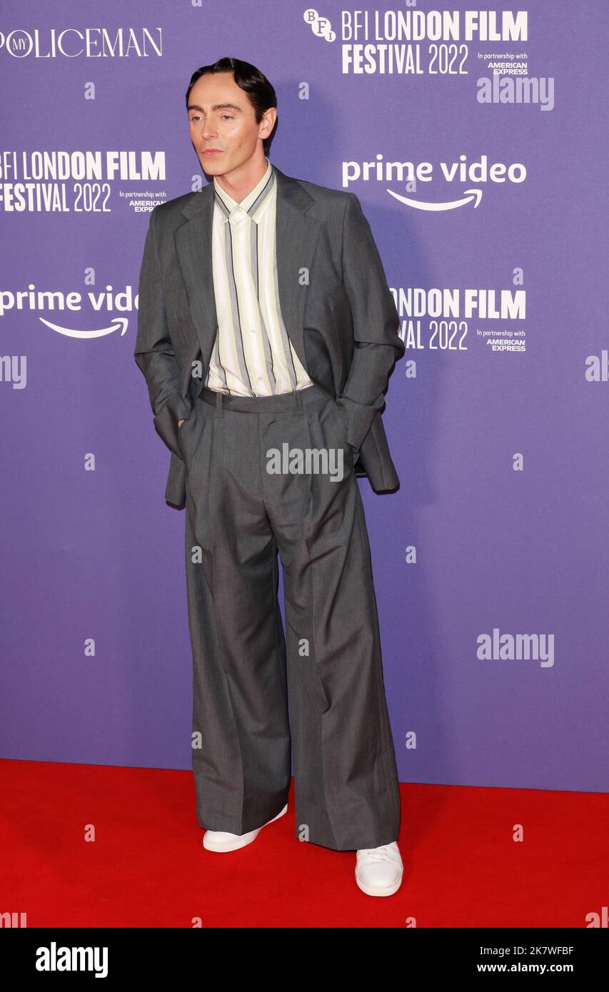 David Dawson attends the European premiere of 'My Policeman' at the ...