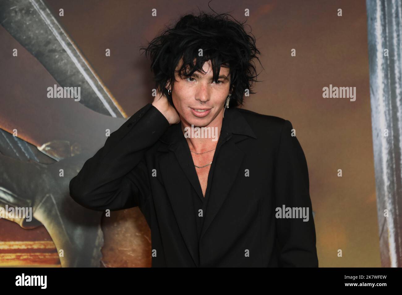 Sydney, Australia. 19th October 2022. Cai Le Plaw arrives on the red ...