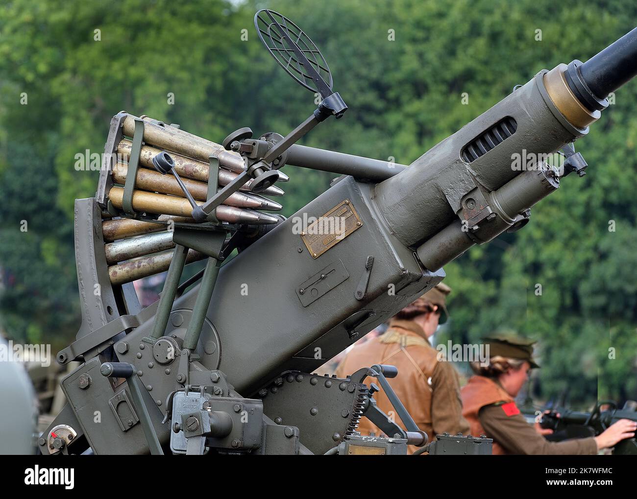 The Victory Show. Cosby Farm. Leicester, UK, September 2022. A military ...
