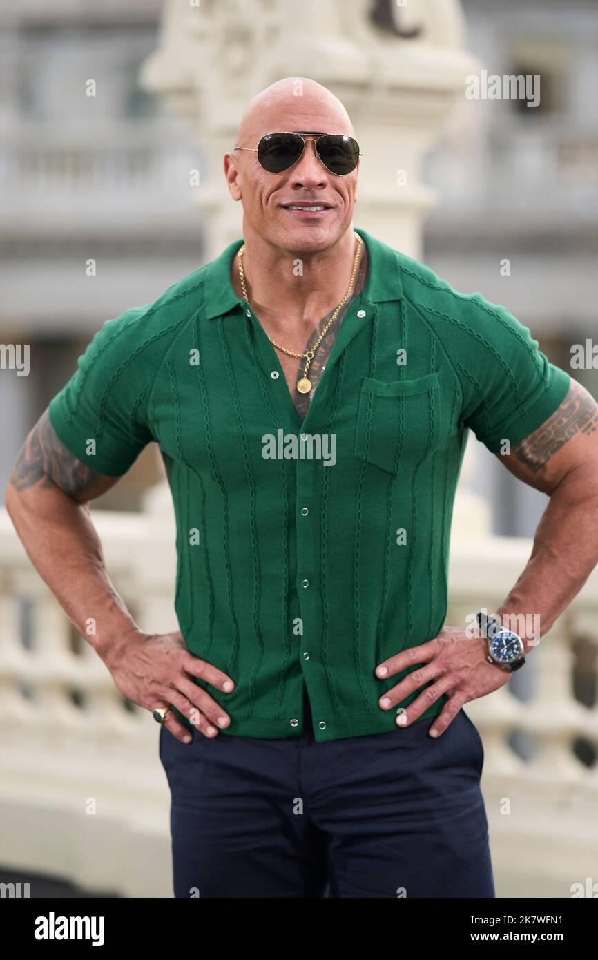 Dwayne the rock johnson black adam hi-res stock photography and images ...
