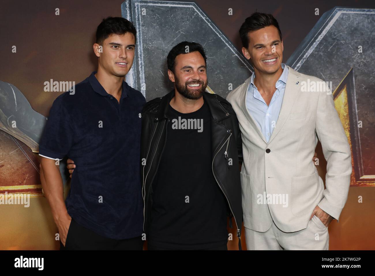 Sydney, Australia. 19th October 2022. Al Perkins, Cameron Merchant and ...