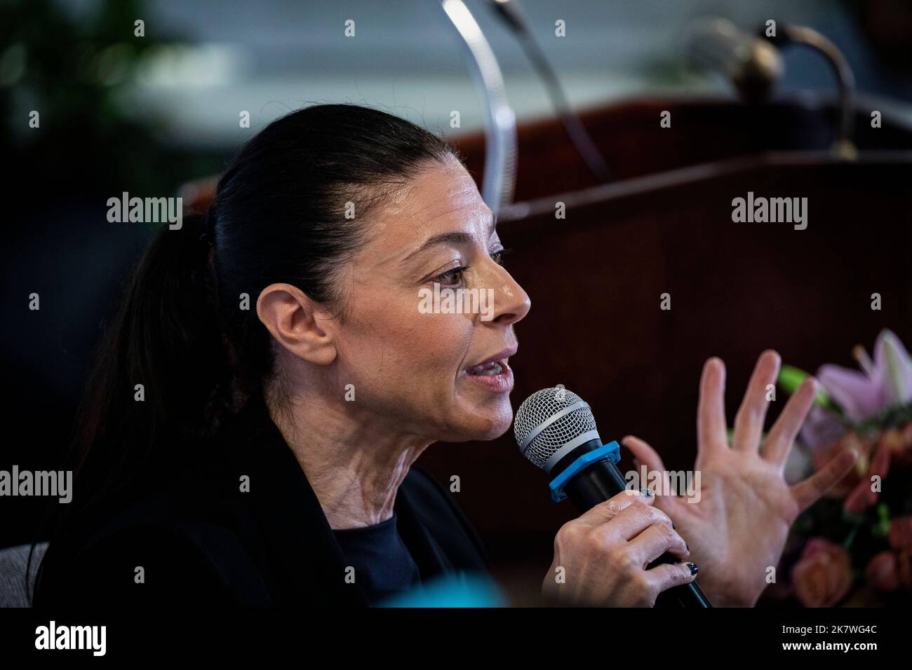 19 October 2022, Israel, Tel Aviv: Israeli Minister of Transport and ...
