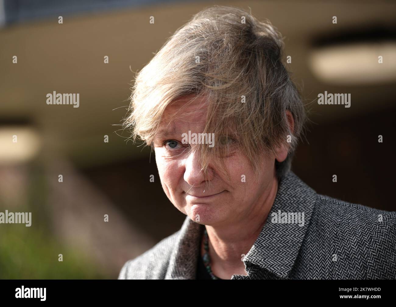 Tracey Fletcher, Chief Executive of East Kent Hospitals providing a ...