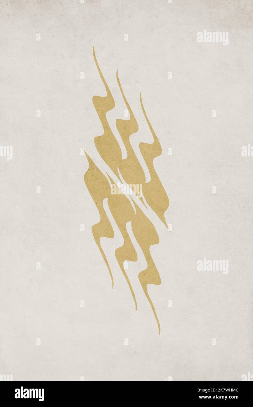 Abstract Art, Aesthetic Contemporary Art, Boho Decor, Minimalistic Art ...