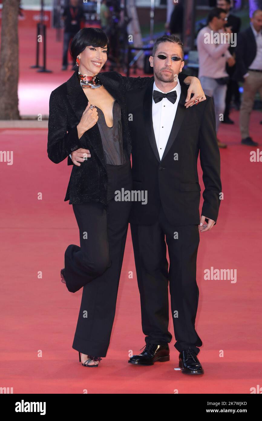 Rome, Italy. 18th Oct, 2022. Rome Cinema Fest 2022. Rome Film Fest. Red carpet film "La ...