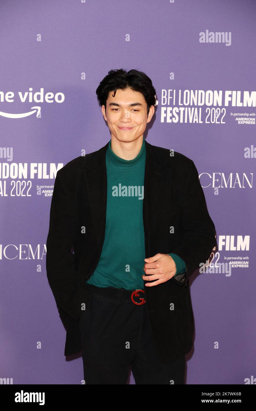 William Gao attends the European premiere of 'My Policeman' at the ...