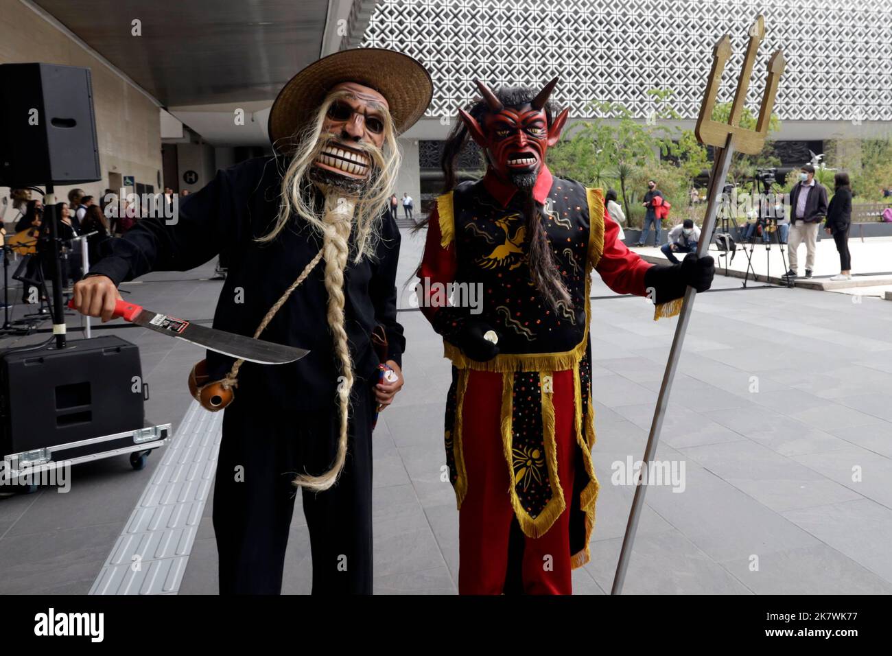 October 18, 2022, Mexico City, Mexico: Integrants of the Huatusco ...