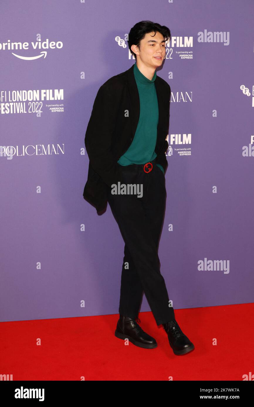 William Gao attends the European premiere of 'My Policeman' at the ...