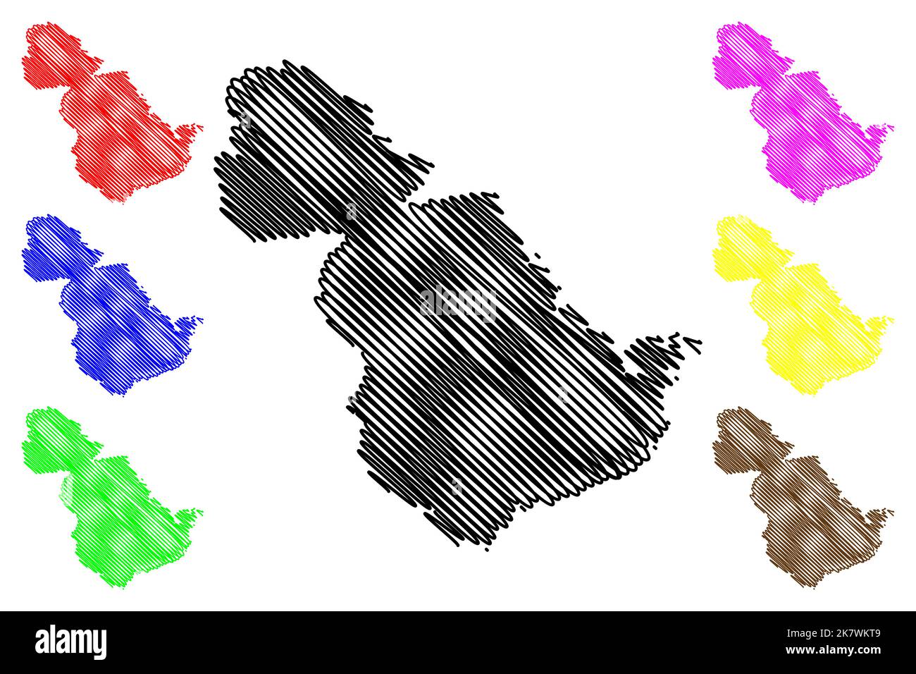 Mousa island (United Kingdom of Great Britain and Northern Ireland, Scotland, Shetland islands ...