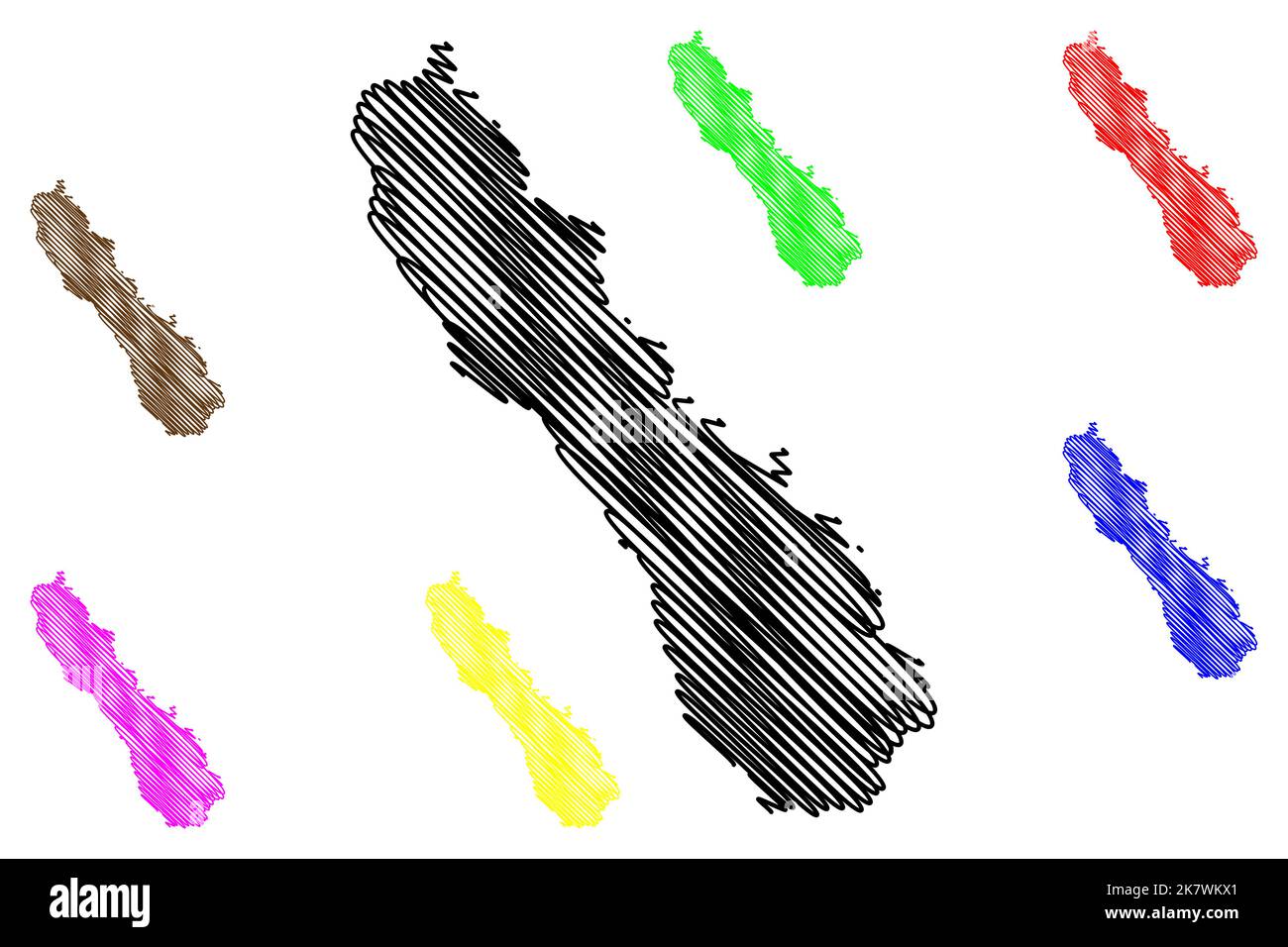 Linga island (United Kingdom of Great Britain and Northern Ireland ...