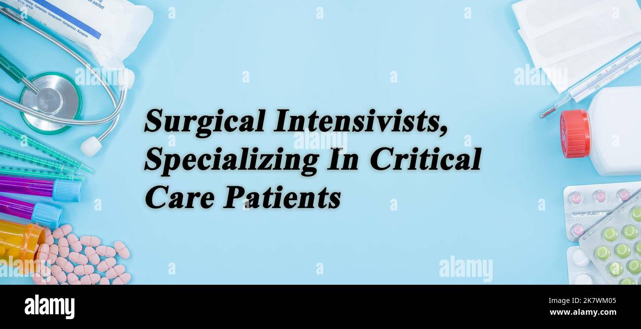 Surgical Intensivists, Specializing In Critical Care Patients Medical ...