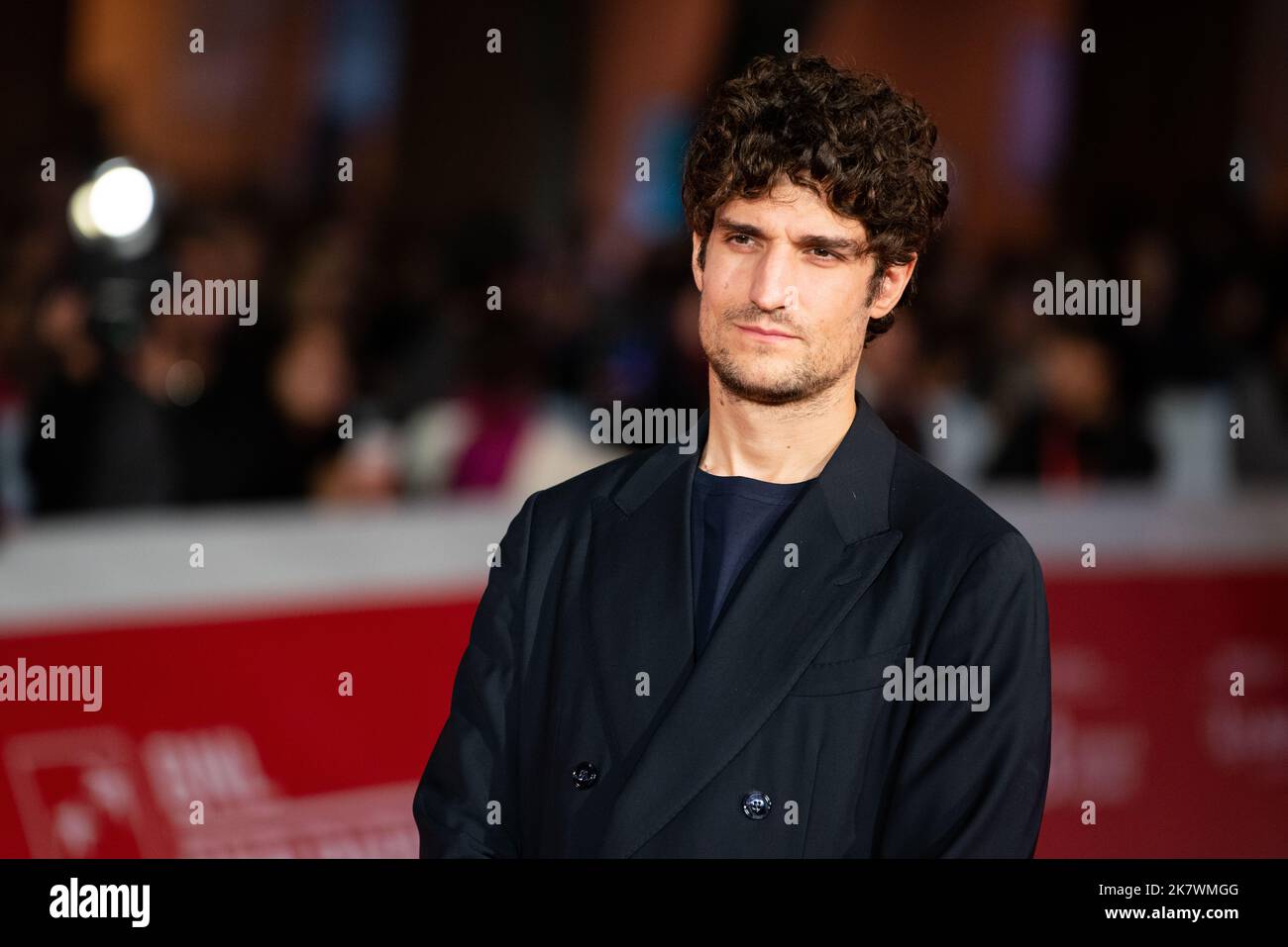 Red carpet of L'ombra di Caravaggio at 17th Rome Film Fest Stock Photo ...