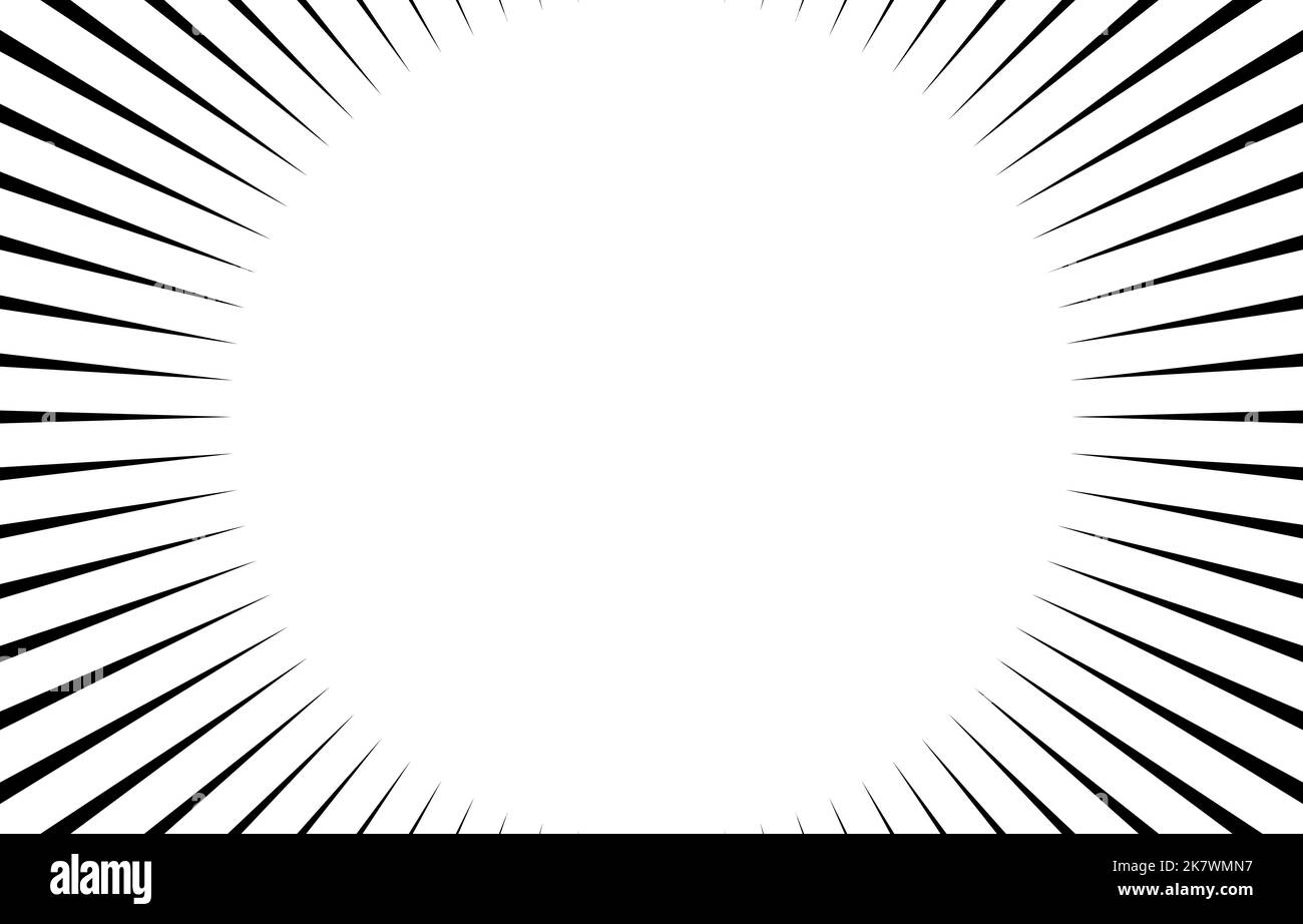 Background material: black concentrated line illustration Stock Vector ...