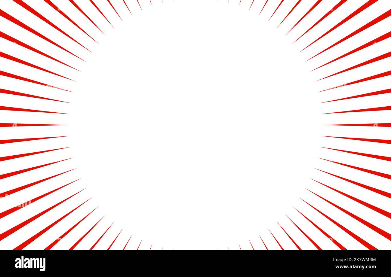 Background material: illustration of red concentrated line Stock Vector ...