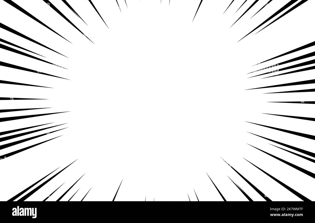 Background material: black concentrated line illustration Stock Vector ...