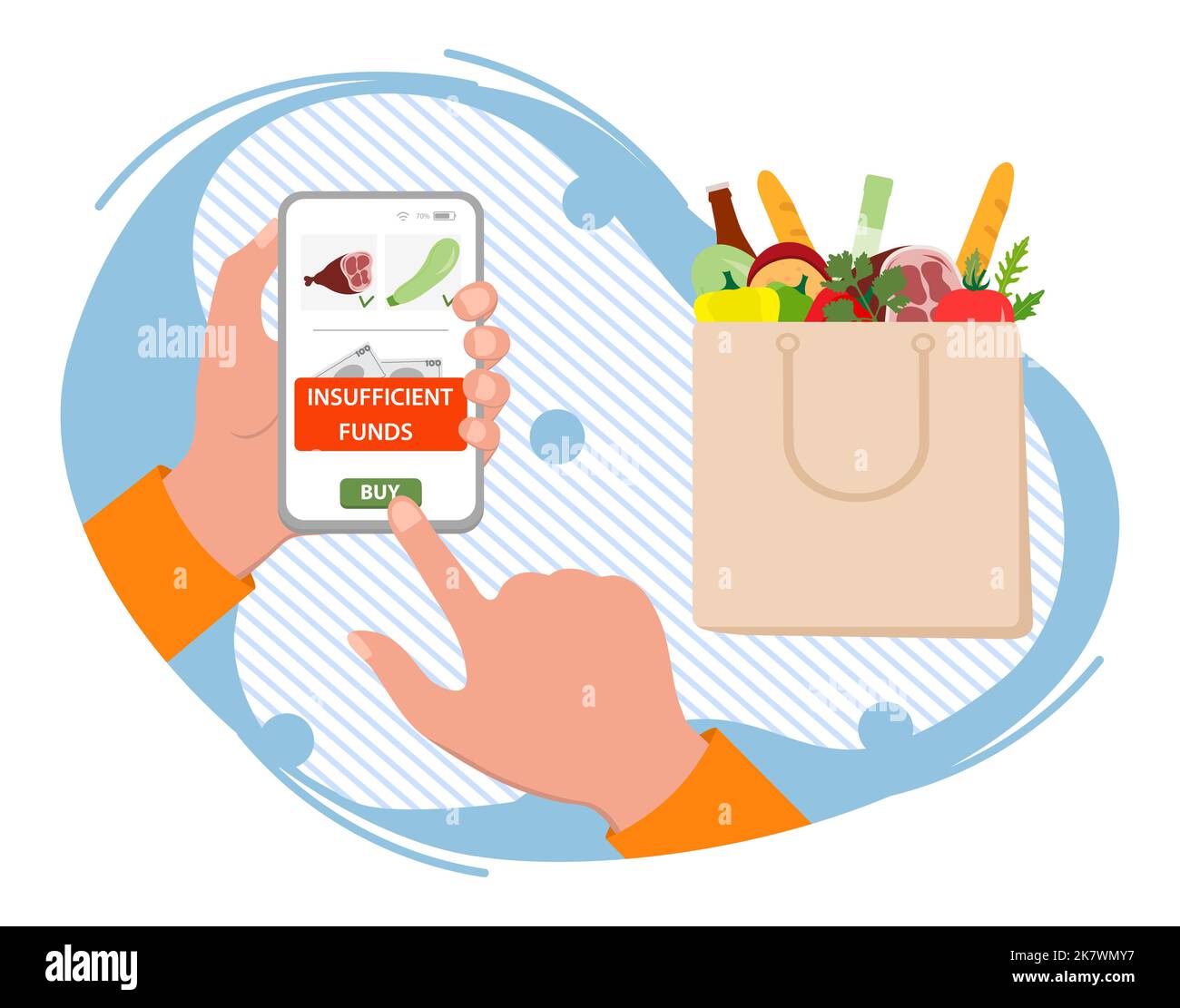 Purchasing power vector vectors hi-res stock photography and images - Alamy