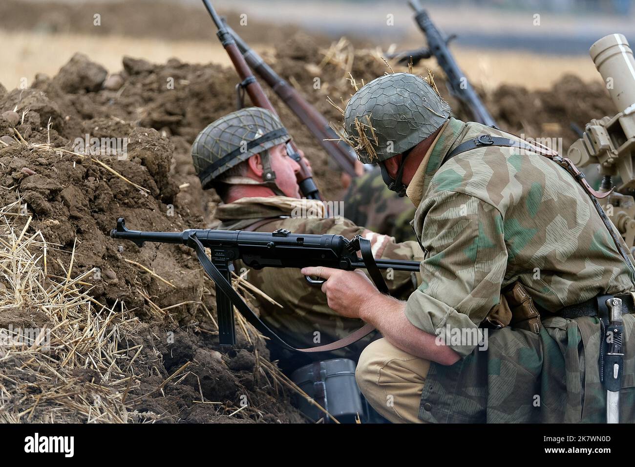 The Victory Show. Cosby Farm. Leicester, UK, September 2022. A military ...
