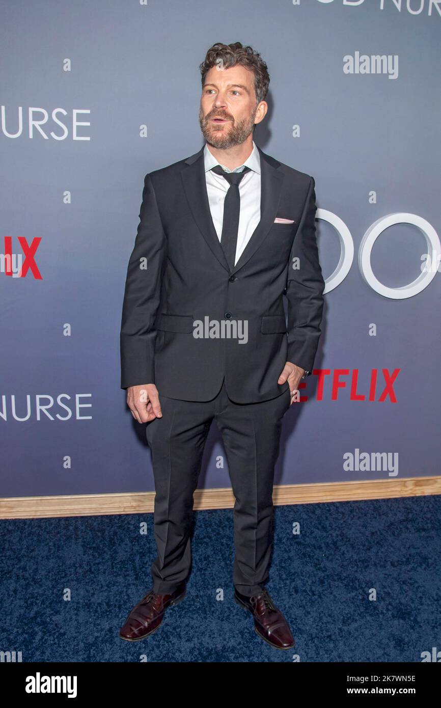 New York, United States. 18th Oct, 2022. Gabe Fazio attends the Netflix ...