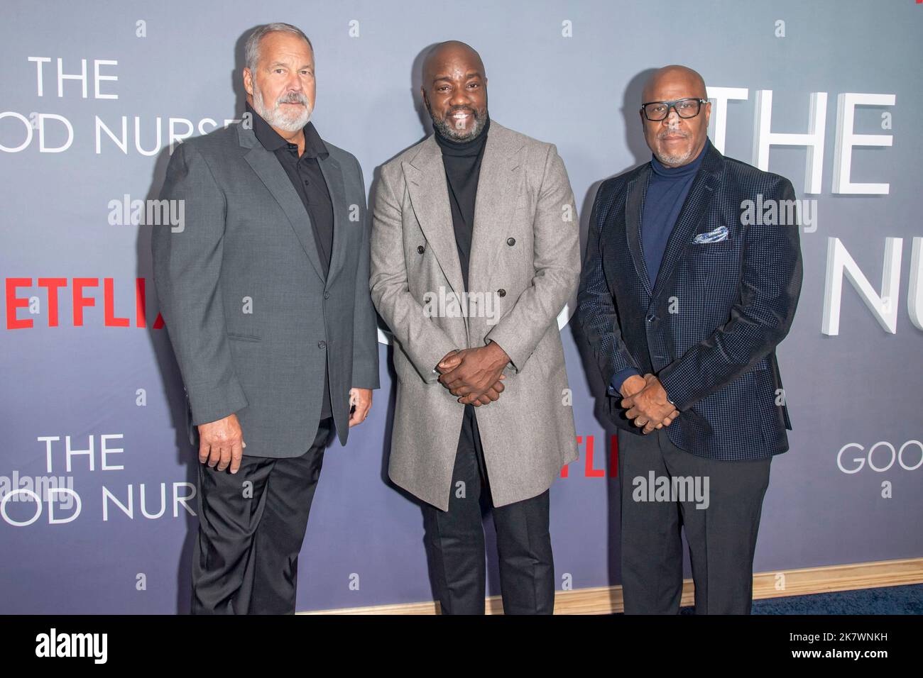 Timothy Braun, Malik Yoba and Daniel Baldwin attend Netflix's "The Good ...