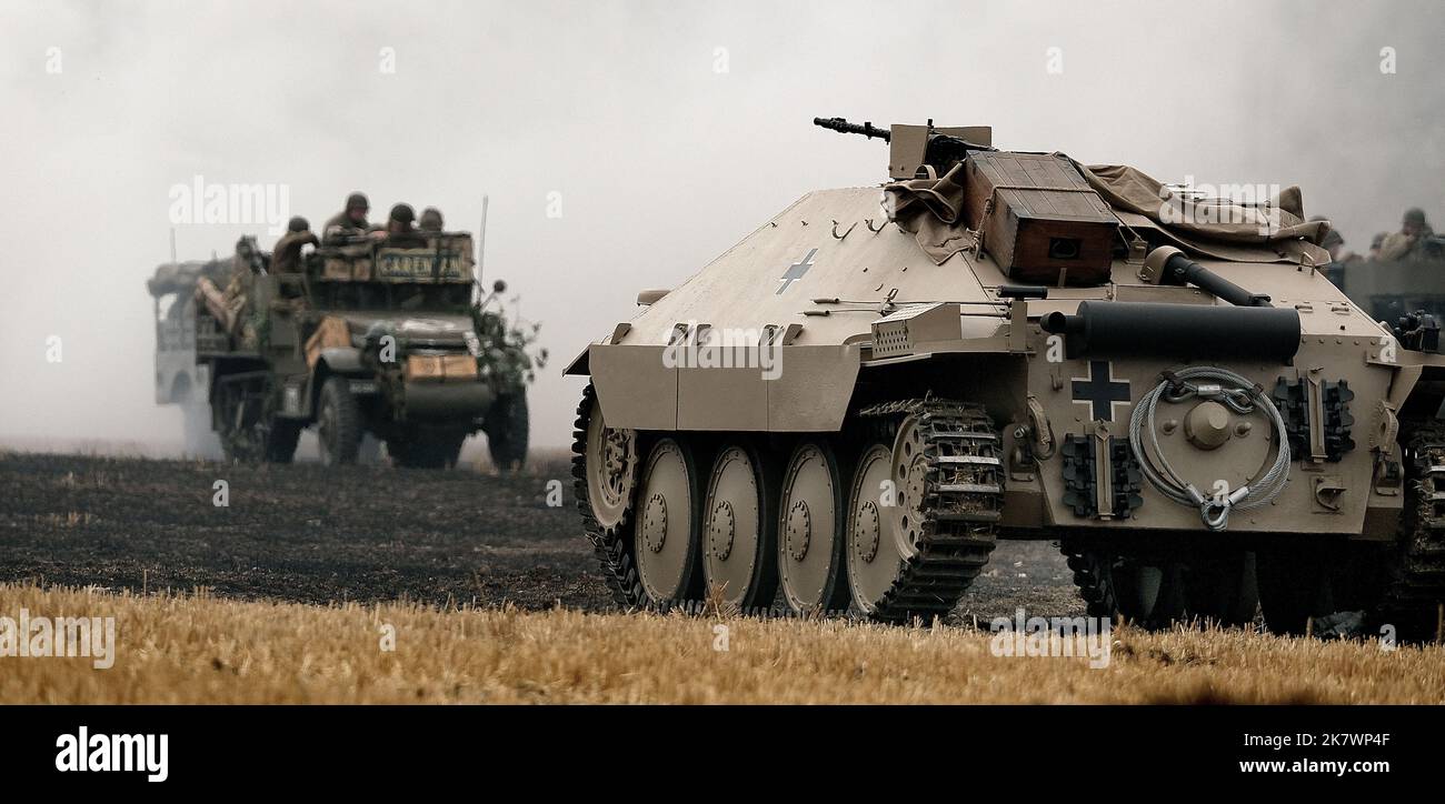 The Victory Show. Cosby Farm. Leicester, UK, September 2022. A military ...