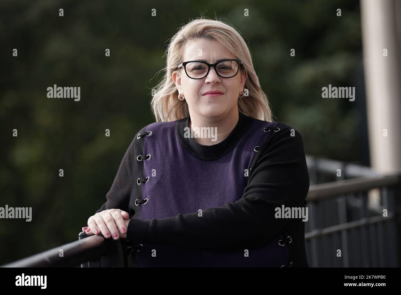 Victoria Woodbridge 35, talking to PA's Katie Boyden following the ...