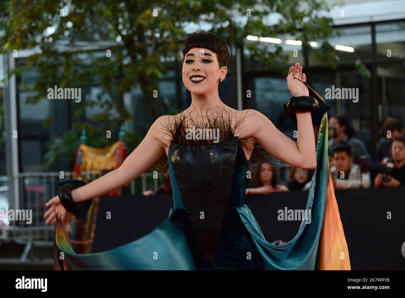 October 18, 2022, Mexico City, Mexico:Maria Elisa Gallegos attends the ...