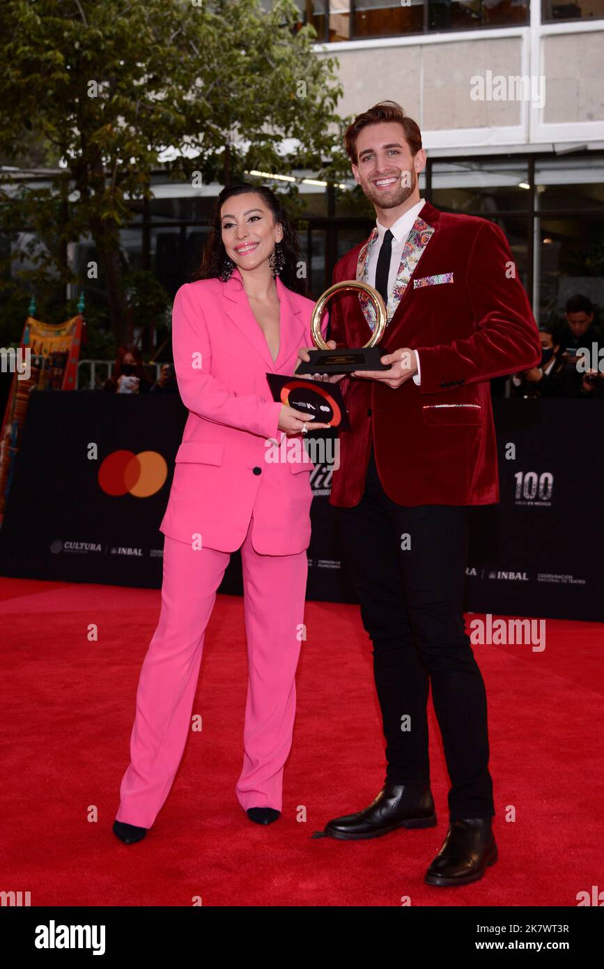 October 18, 2022, Mexico City, Mexico: Stephanie Bernal, Javier Manente ...