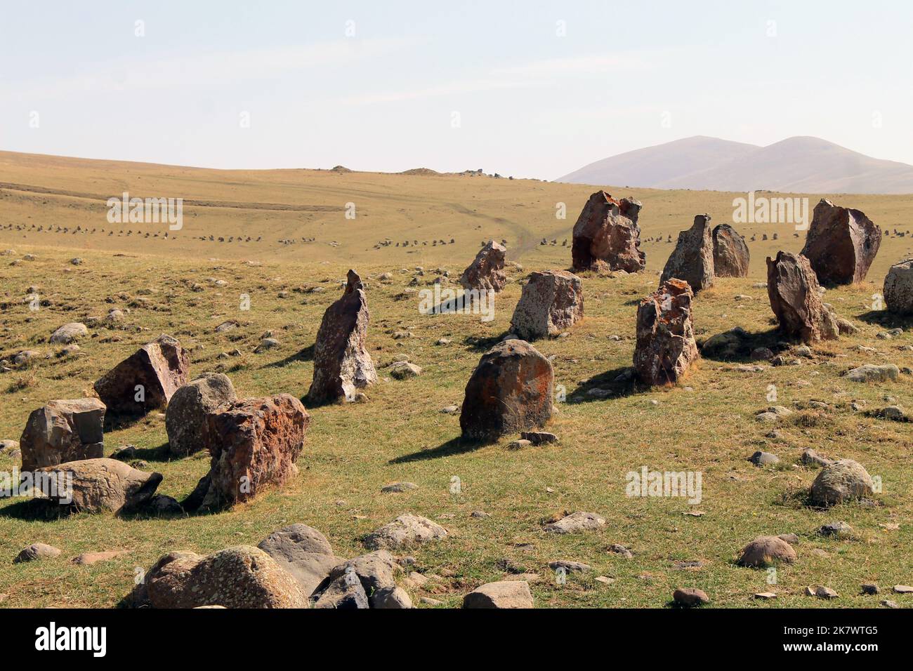 Hartashen Megalith Site (Shirak region, Armenia Stock Photo - Alamy